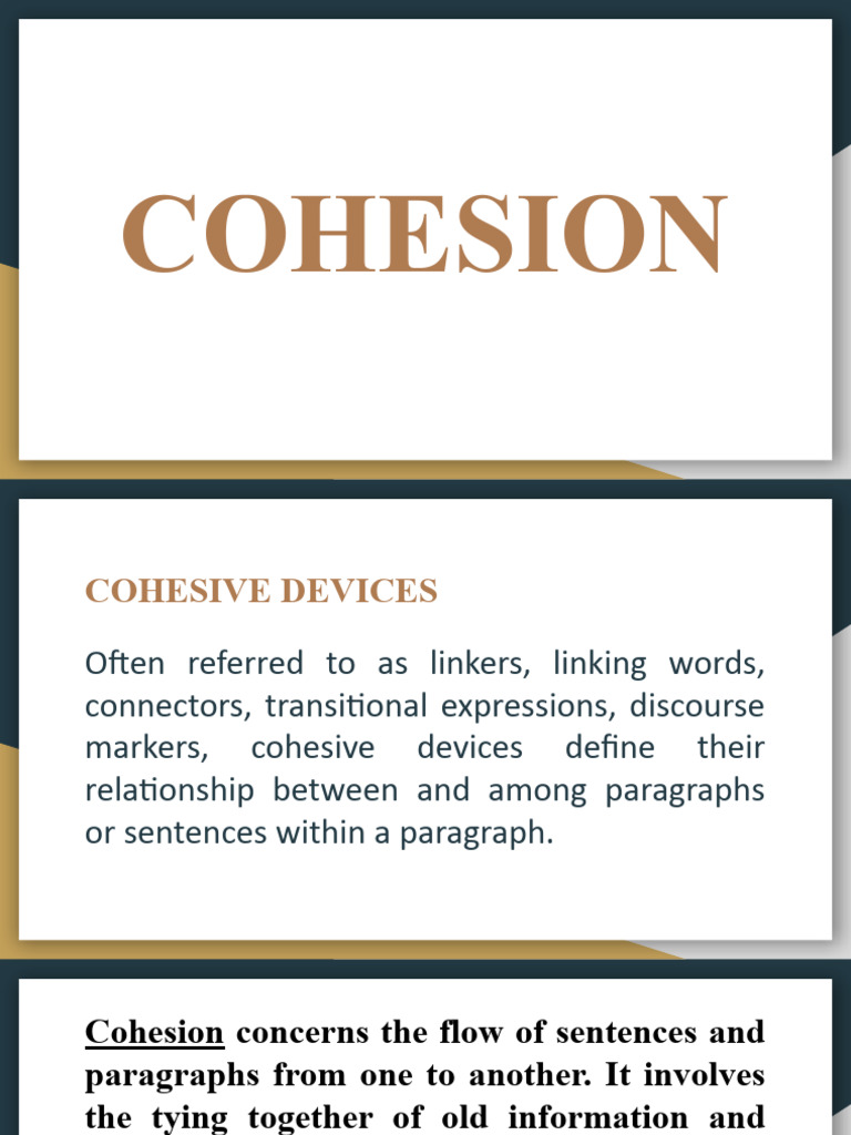 Cohesive Devices | PDF | Word | Phrase