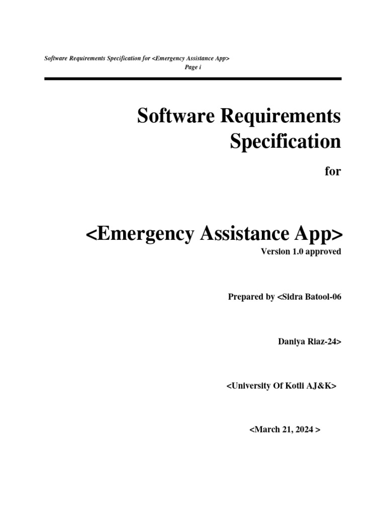 RN 24-06 SRS | PDF | Mobile App | Android (Operating System)