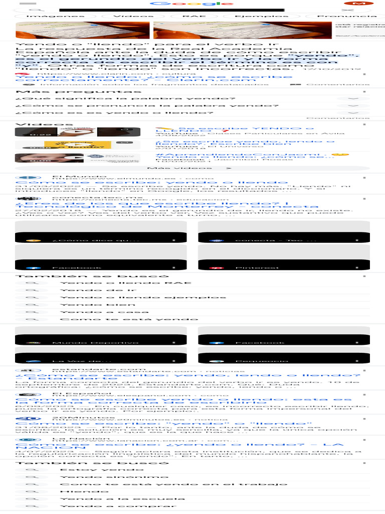 Yendo o Llendo - Buscar Con Google | PDF | Lingüística | Idiomas
