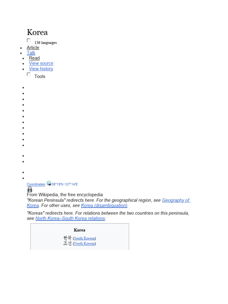 Korea | PDF