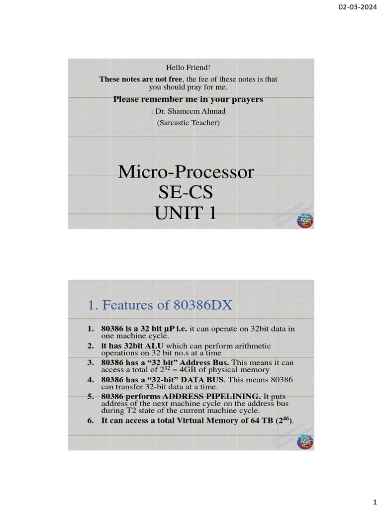 MP Unit 1 Oneshot | PDF | Teaching Methods & Materials | Technology ...