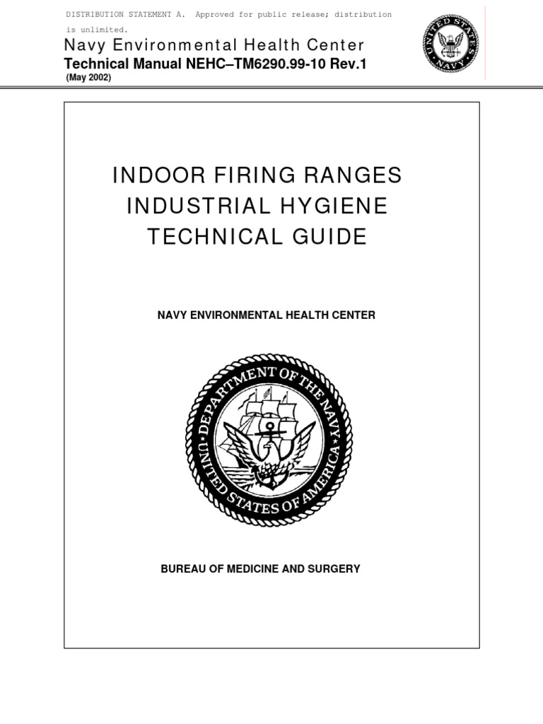 Indoor Firing Ranges Hygiene Guide | PDF