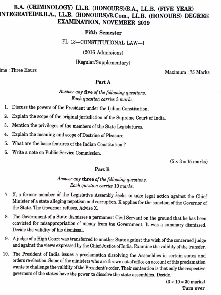 Constitutional Paper | Download Free PDF | Constitution | Crime & Violence