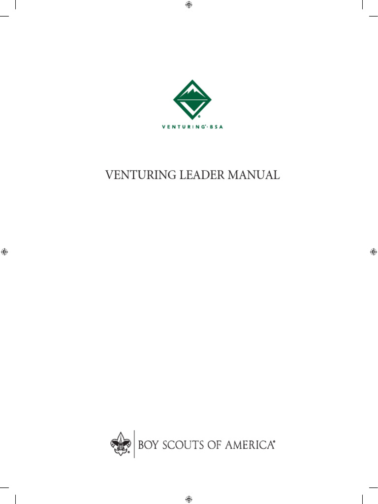 Venturing Leader Manual | PDF