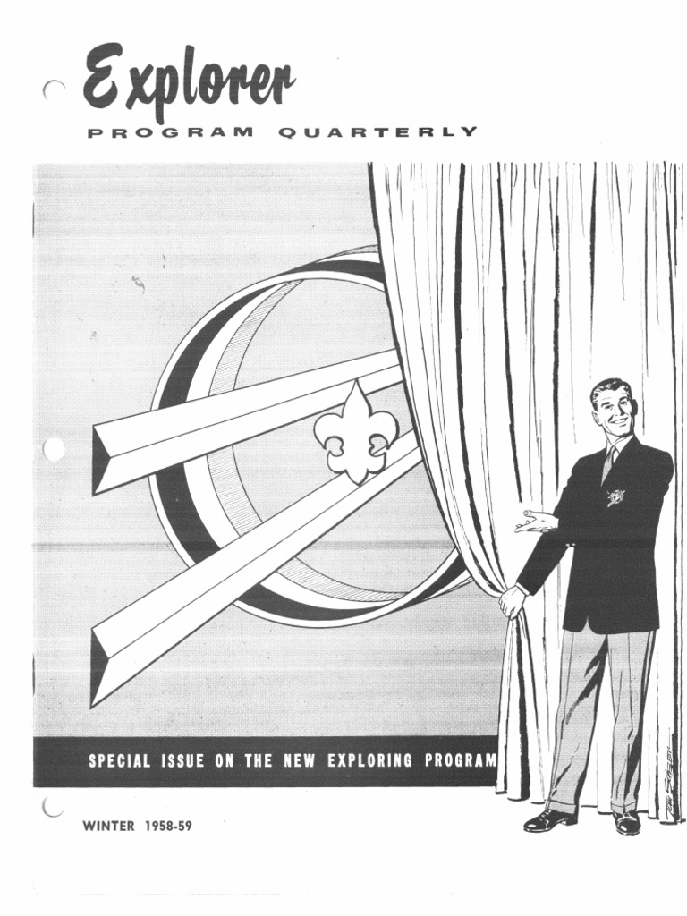 Explorer Program Quarterly - Winter 1958-59 | PDF