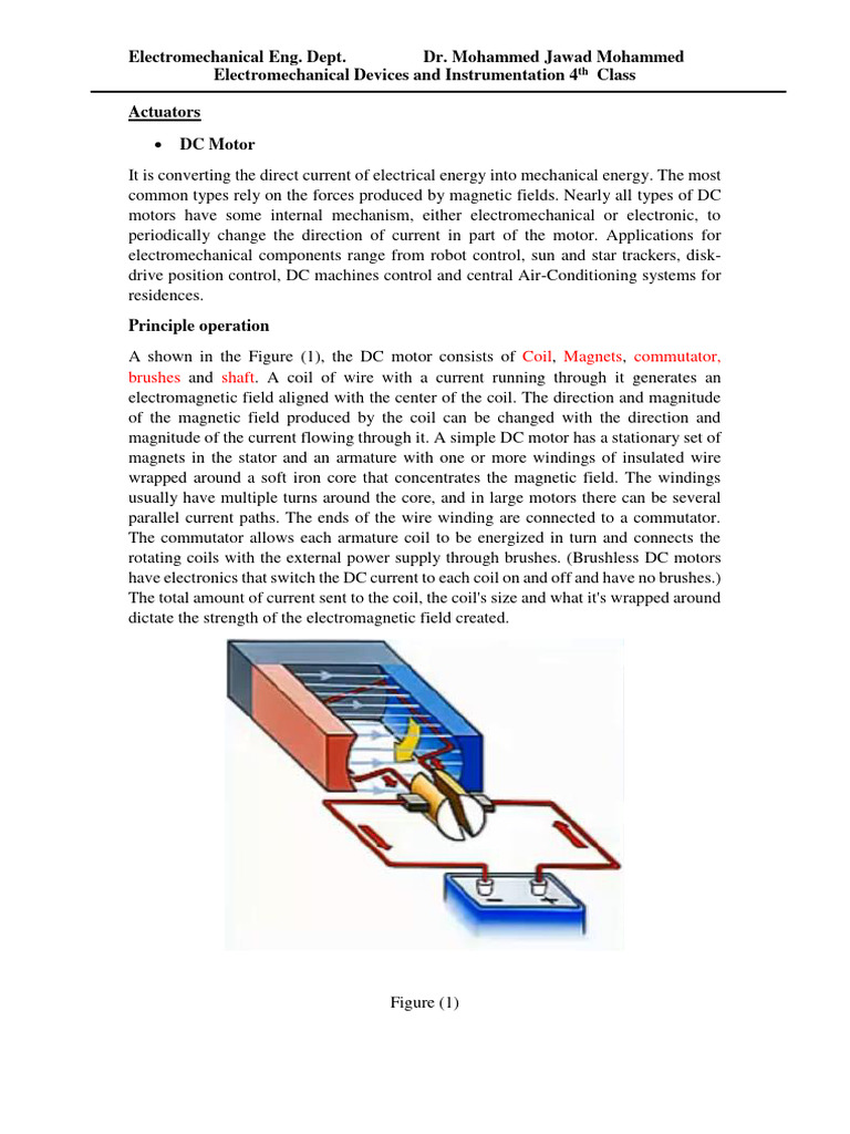 Actuator Lec3 | PDF