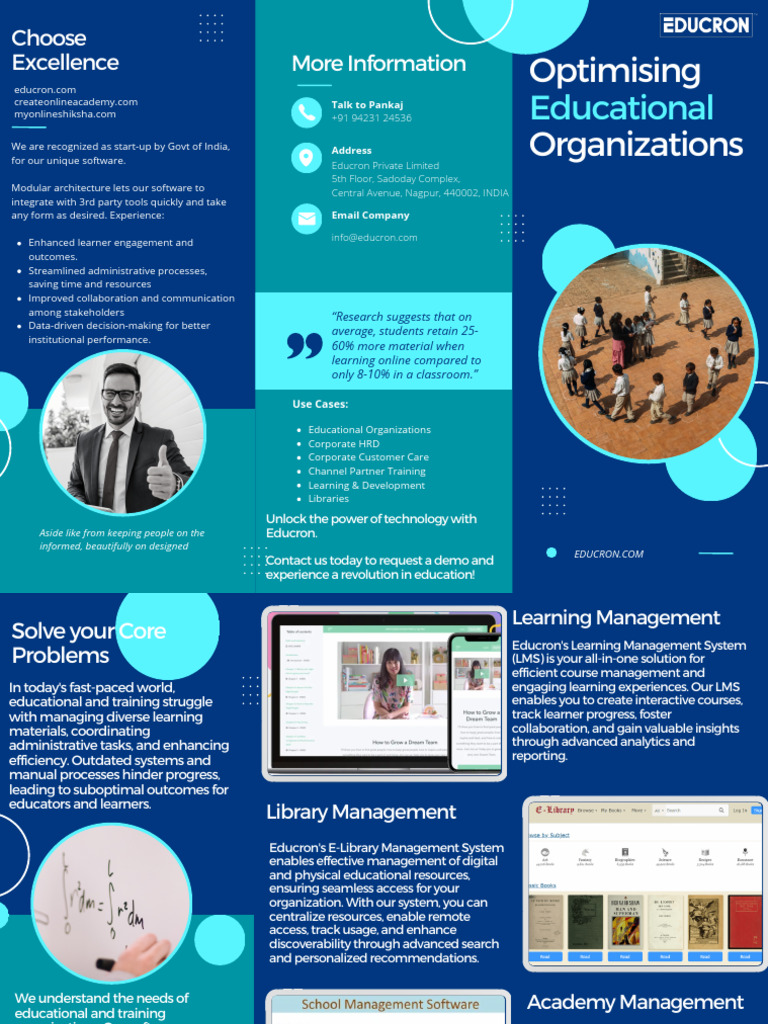 Optimize Education Organizations | PDF | Learning | Enterprise Resource ...