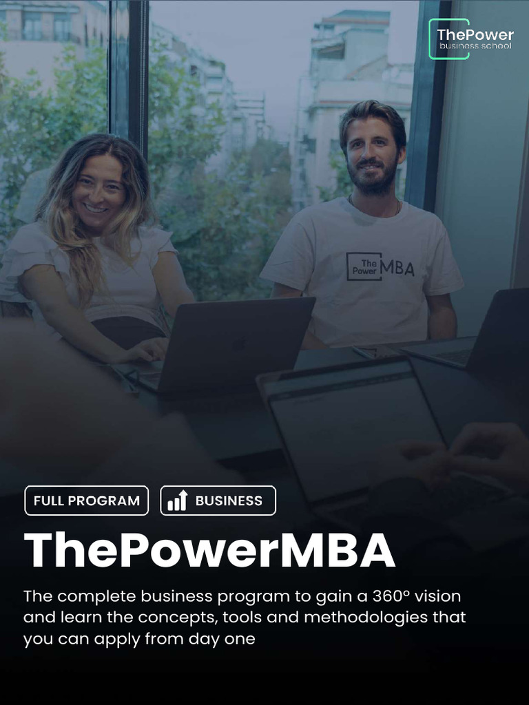 ThePowerMBA GLOBAL | PDF | Entrepreneurship | Lean Startup