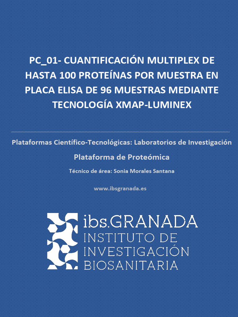 PC 01 Multiplex | PDF | Elisa | Proteómica