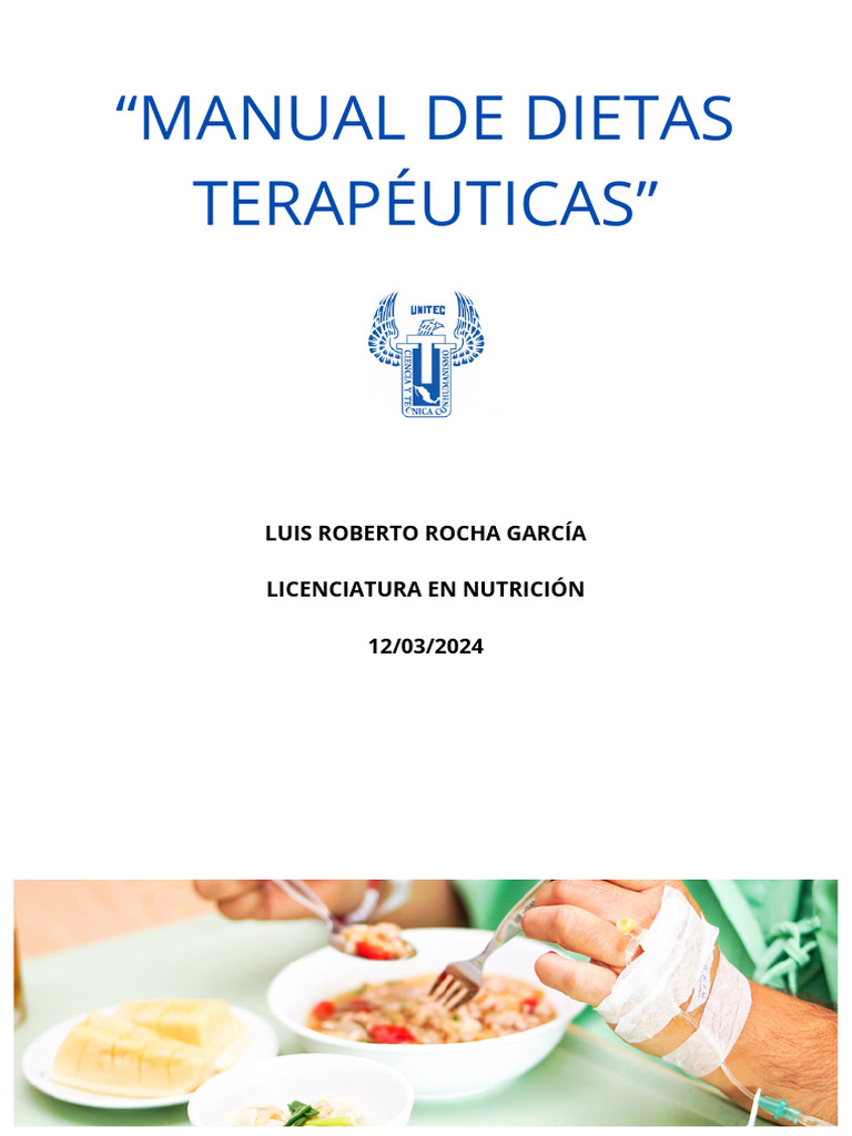 Manual de Dietas Terapéuticas | PDF