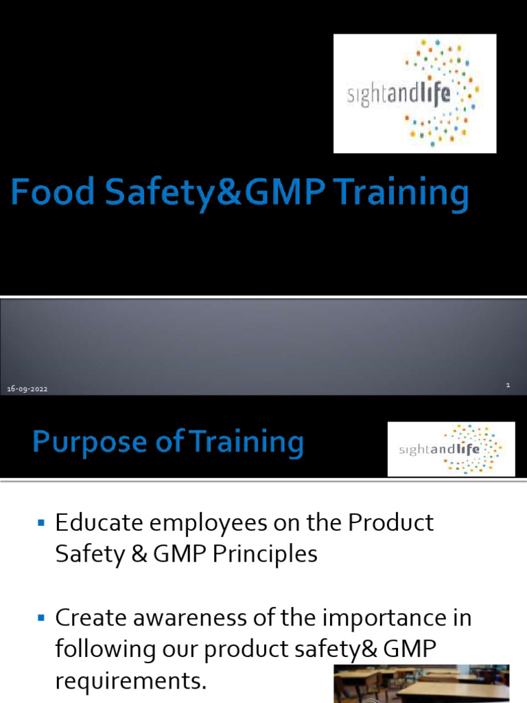 Gmp Haccp Combined Pdf Hazard Analysis And Critical Control Points