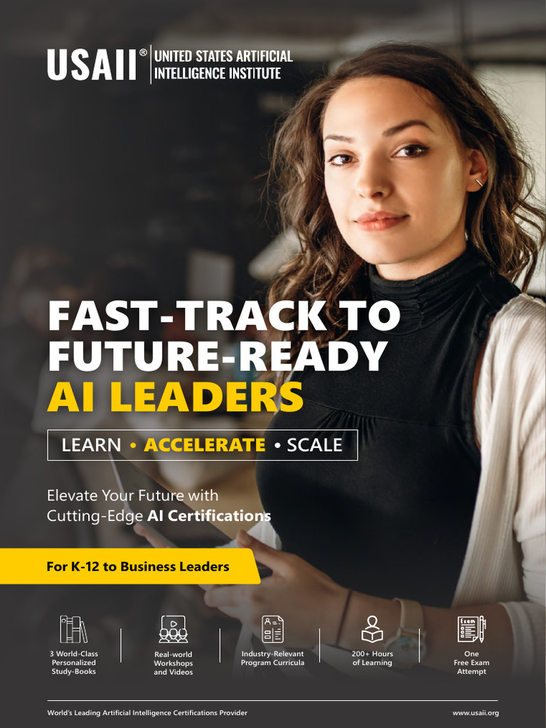 Usaii Program Brochure | PDF | Artificial Intelligence | Intelligence (AI) & Semantics