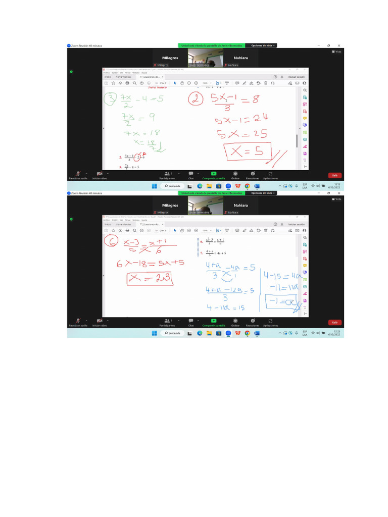 Algebra Hoy 6 2022 | PDF