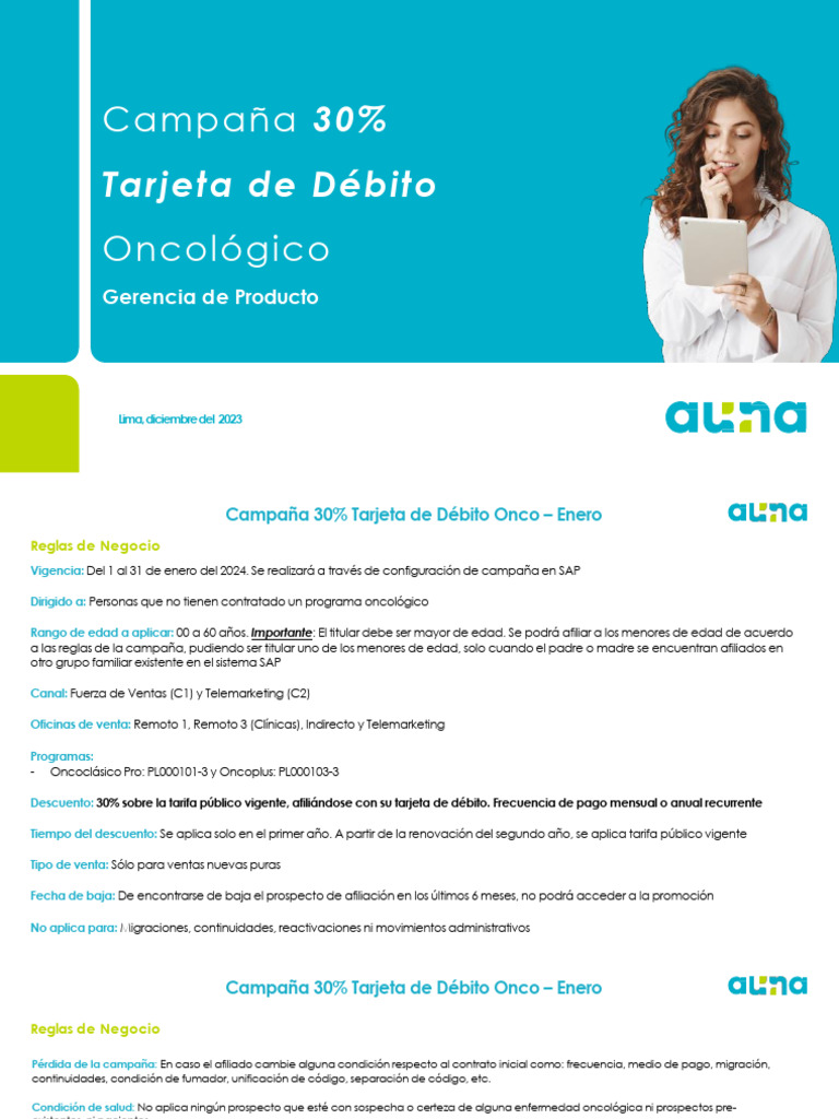 30% TD Oncoplus - Clásico Pro | PDF