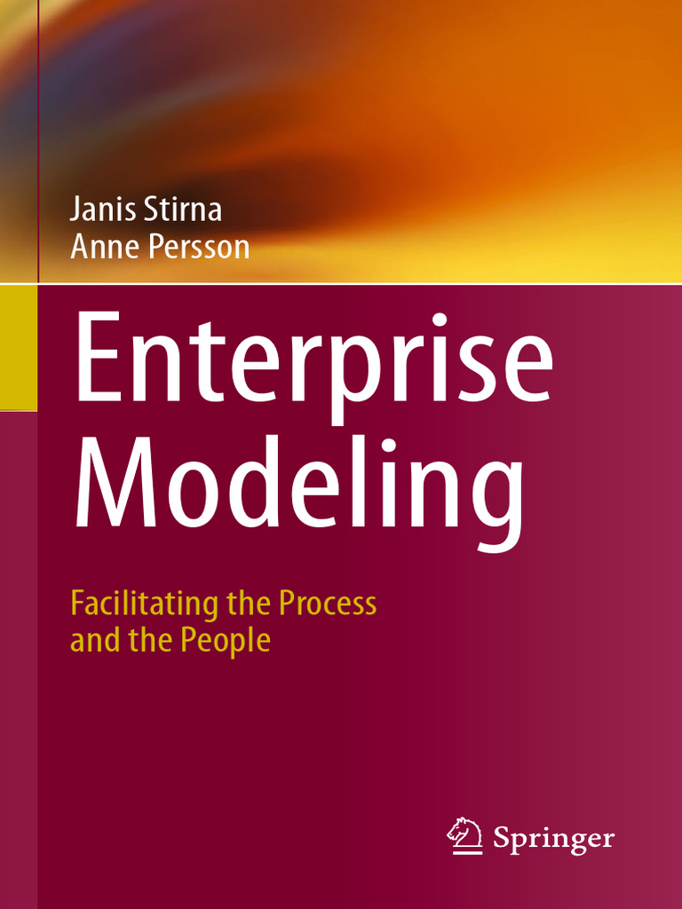 Enterprise Modeling: Janis Stirna Anne Persson | PDF