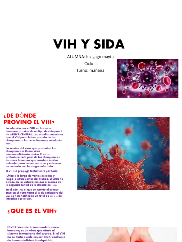 VIH: Origen, síntomas y tratamiento | PDF | VIH | VIH / SIDA