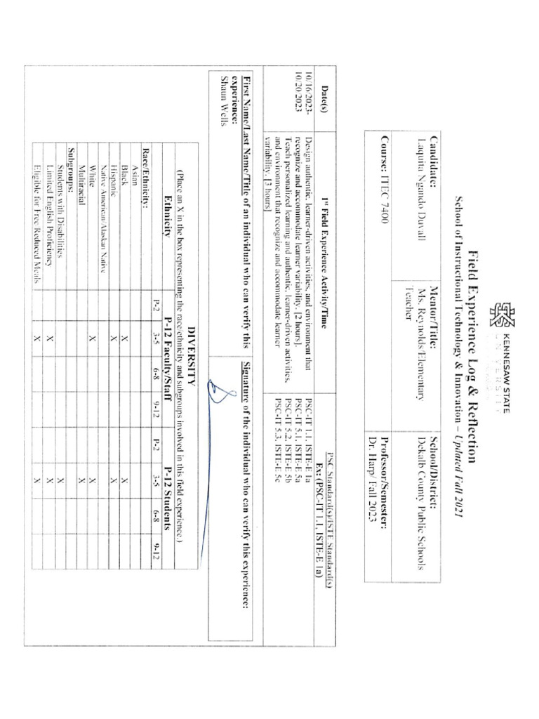 field log itec 7400 | PDF