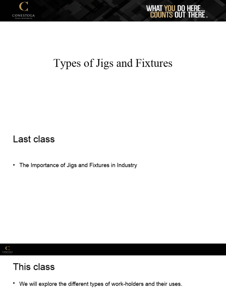 Types of Jigs and Fixtures | PDF | Metalworking | Tools