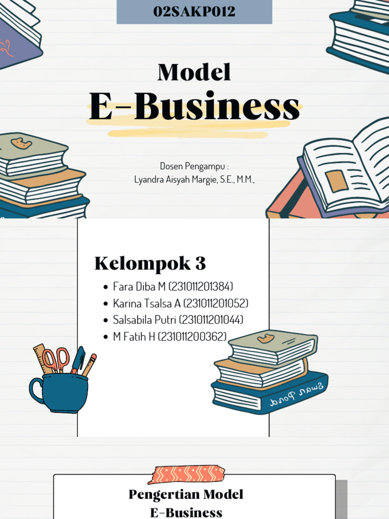 Model E-Business dan Jenisnya | PDF