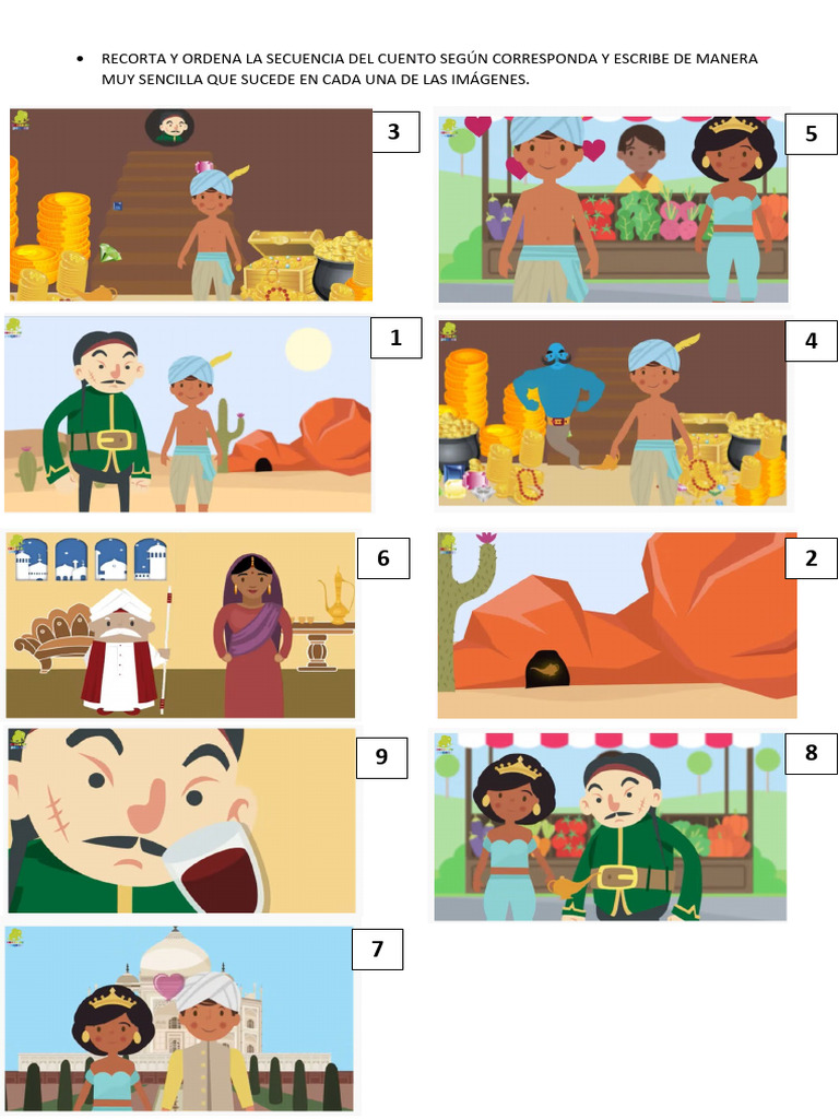 Aladino y La Lampara Maravillosa | PDF
