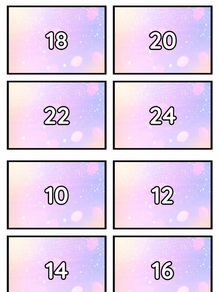 T Didáctica Multiplicación 1 Al 9 | PDF