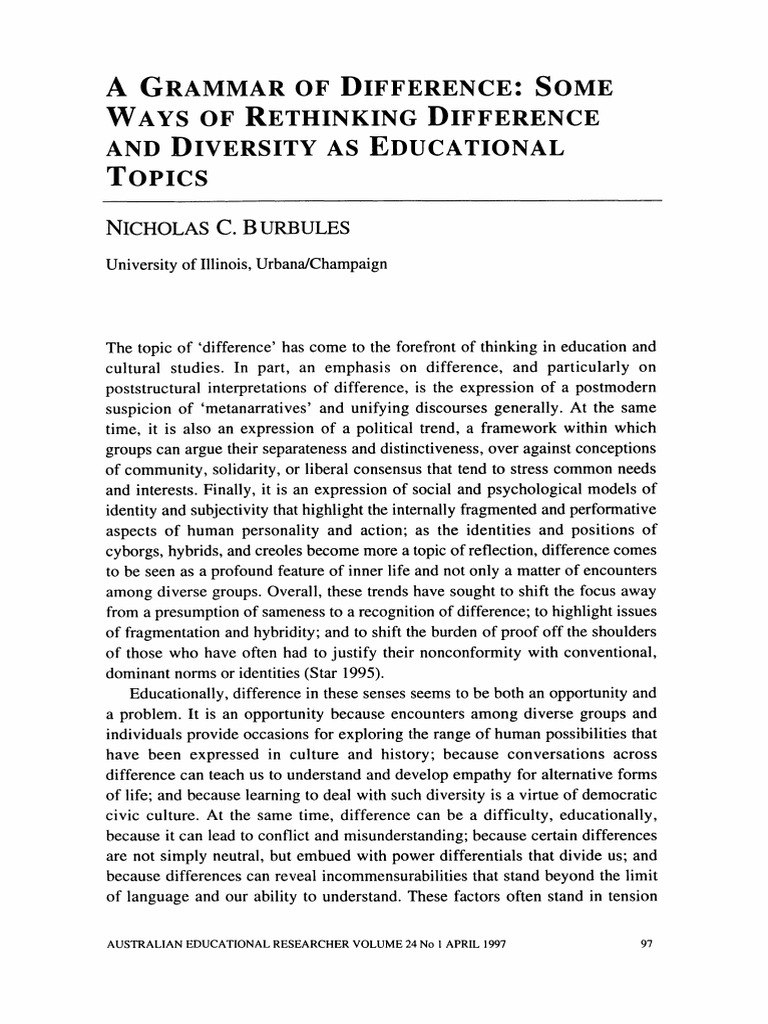 Burbules 1997-3 | PDF