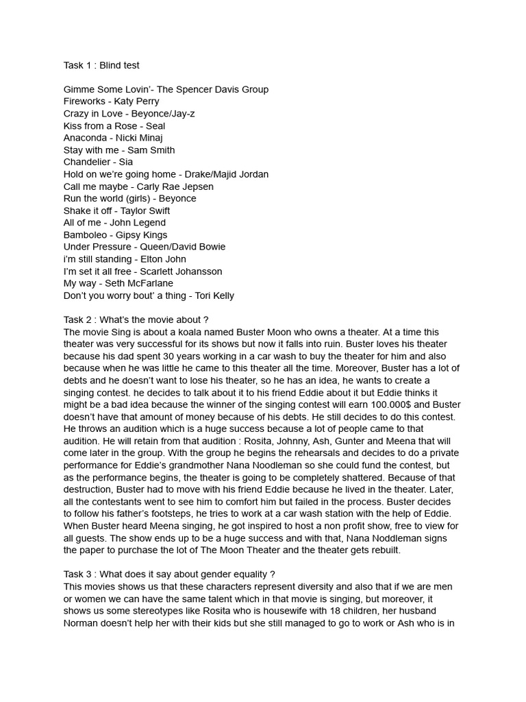 Movie Synthesis | PDF