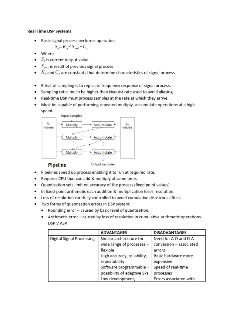 DSP Week Two Lecture | PDF | Digital Signal Processing | Laplace Transform DSP Week Two Lecture | PDF | Digital Signal Processing | Laplace Transform