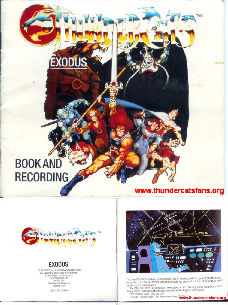 Epdf.tips Thundercats Exodus | PDF