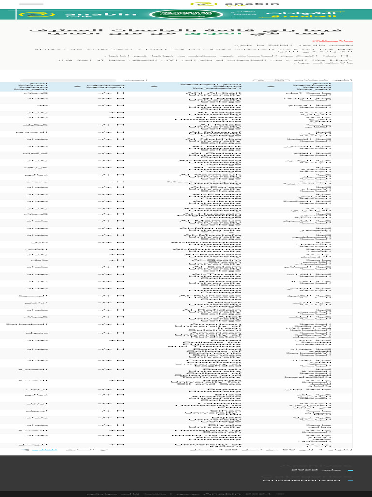Anabin عربي Uni - Iraq | PDF