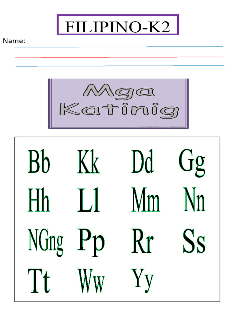 Filipino Module ABAKADA | PDF