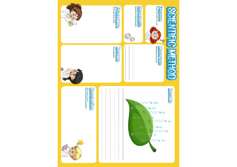 Vecteezy - The Science Method Worksheet For Children - 6591202 | PDF