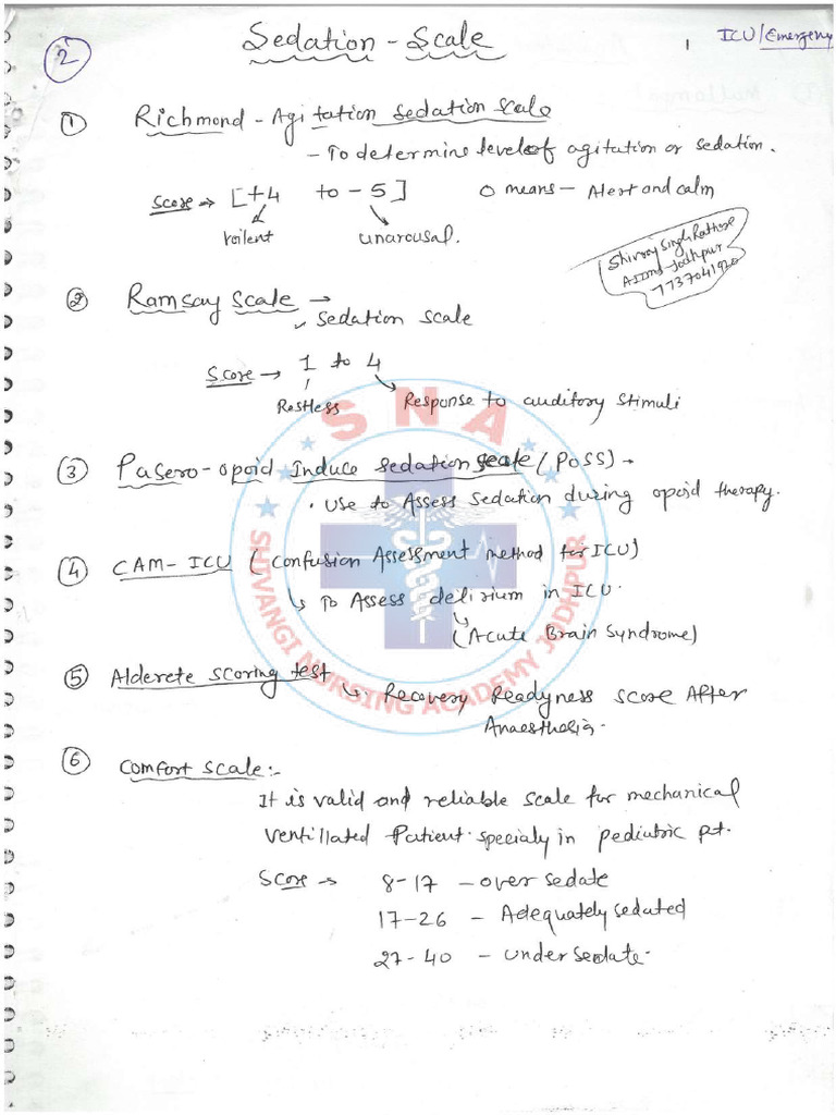 Icu:Emergency Notes | PDF
