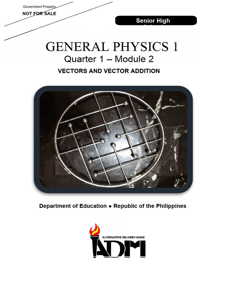 Generalphysics1 Q1 Mod2 Vectors Version3 Pdf Euclidean Vector Force