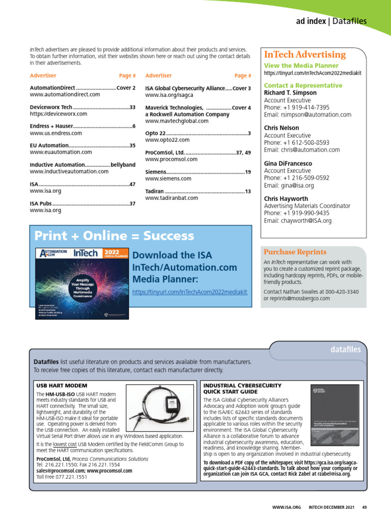 InTech December 2021 - 25 | Download Free PDF | Computing