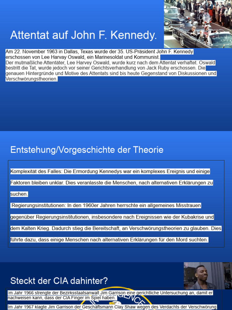 JFK Verschwörungtheorie | PDF