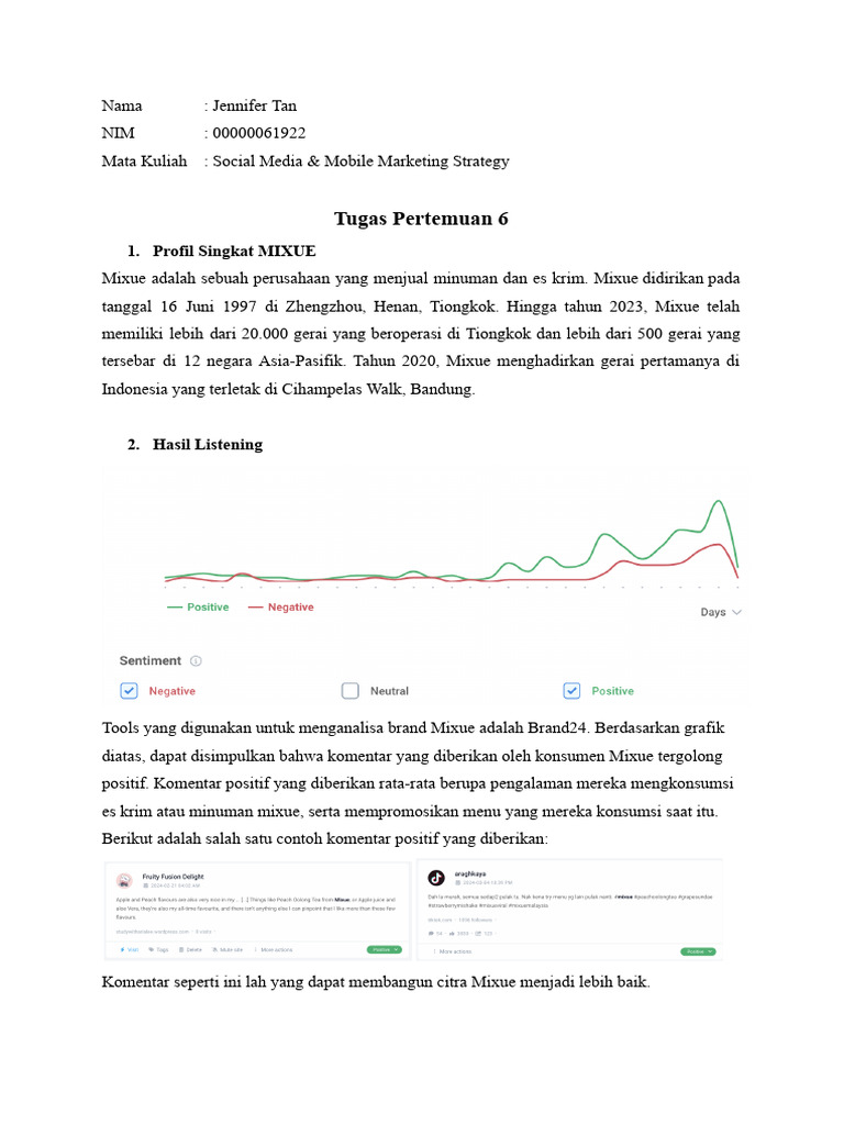 Jennifer Tan 00000061922 SM3S Tugas Pertemuan 6 | PDF