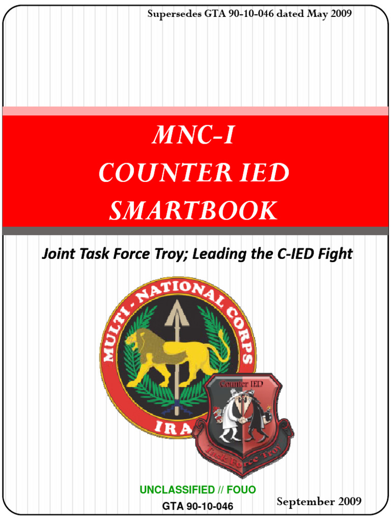 C-IED Smart Book Sept 09 (Low-res) | PDF
