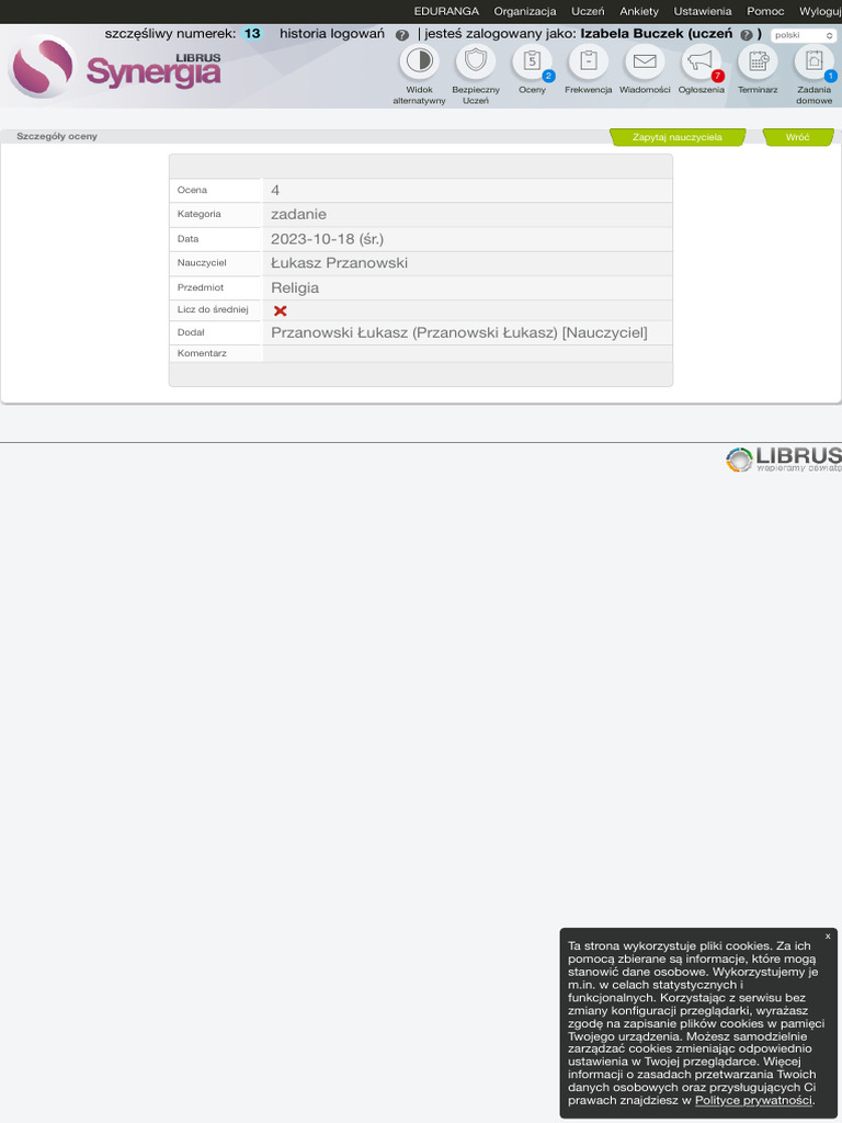 LIBRUS Synergia 2 | PDF