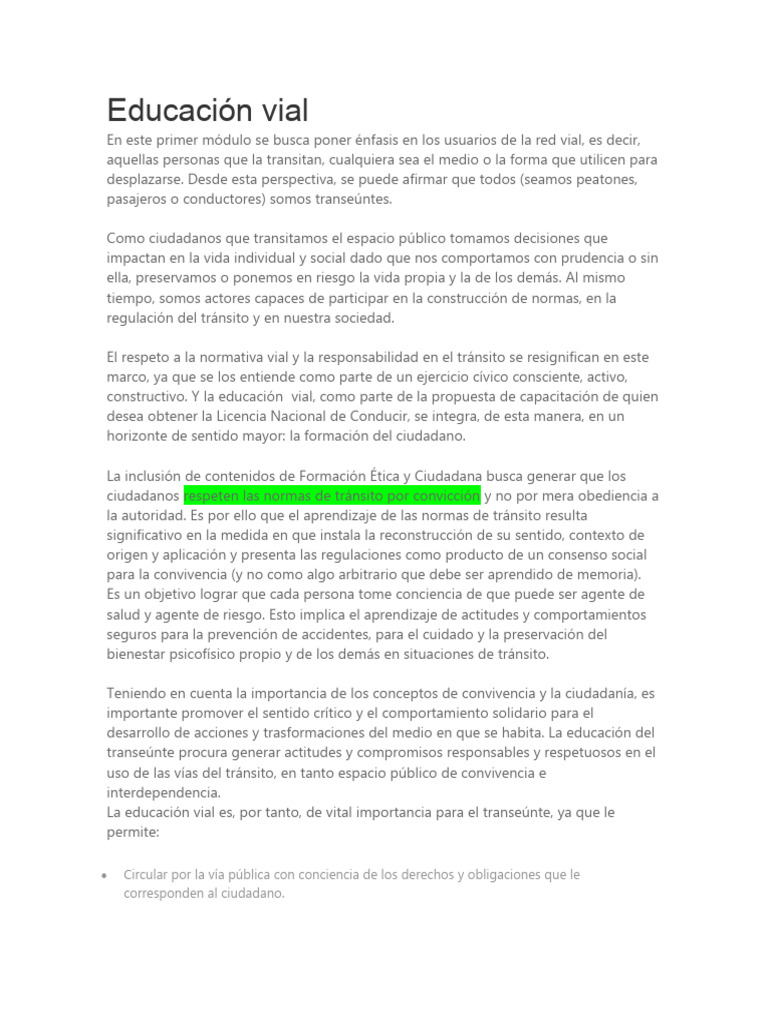 Modulo 1 Educación Etica Y Ciudadana Pdf