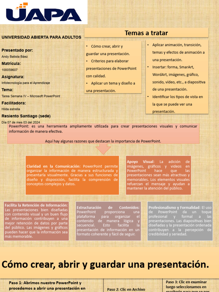 Tarea Unidad IV - Microsoft PowerPoint | PDF | Microsoft PowerPoint ... Tarea Unidad IV - Microsoft PowerPoint | PDF | Microsoft PowerPoint ...