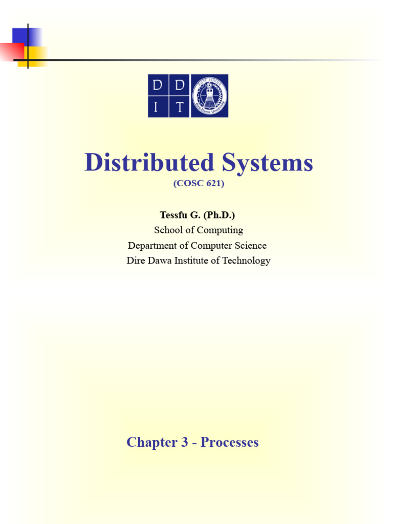 Chapter 3 Processes | Download Free PDF | Thread (Computing) | Process (Computing)