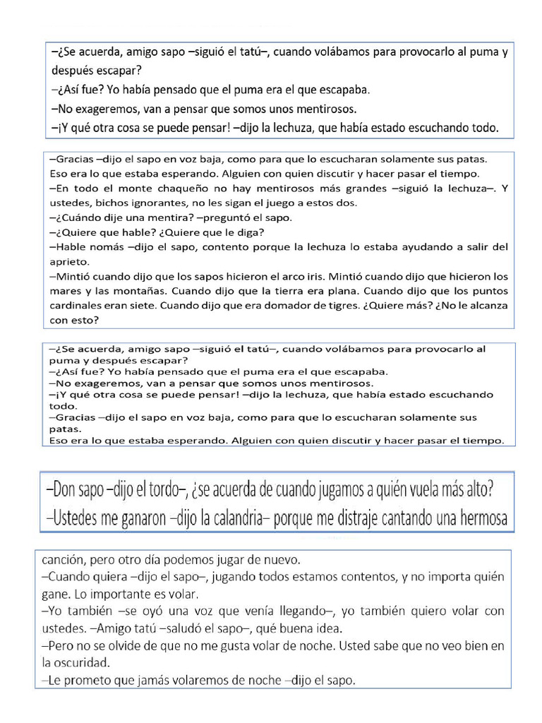 El Vuelo Del Sapo Fragmentos Pdf