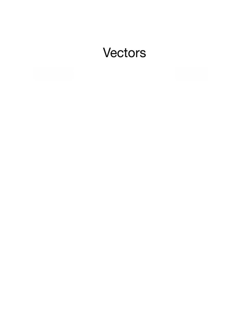 Vectors | PDF | Classical Geometry | Geometry