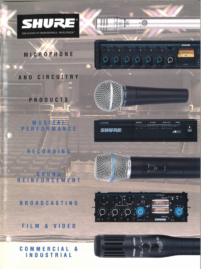 1996 Microphone Circuitry Products | PDF | Microphone | Electronics
