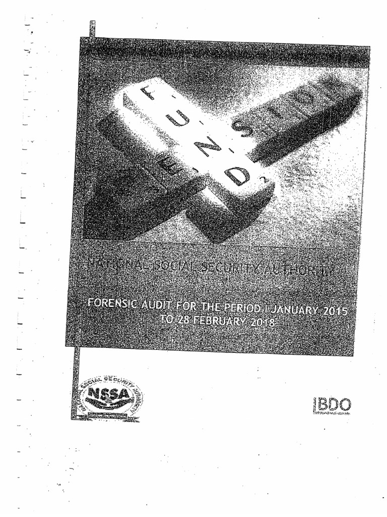 NSSA Forensic Audit Report Jan2015 Feb2018 | PDF