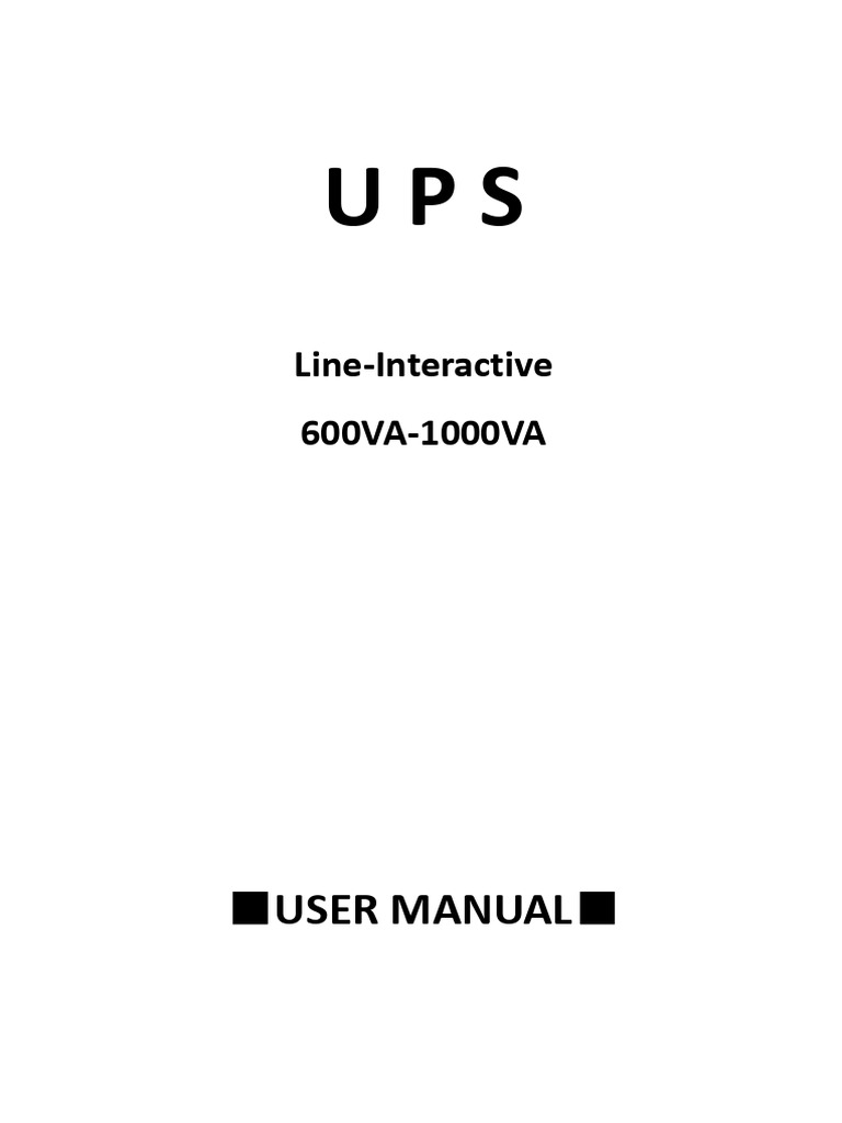 BNT 800ap Ecm Powercom Ups | PDF