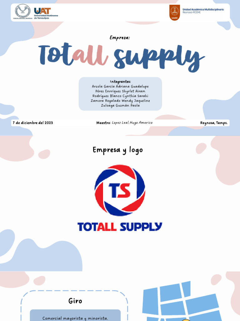 Proyecto Totall Supply | PDF | Software | Indicador de rendimiento