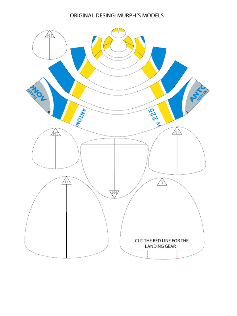 An225 Papercraft | PDF