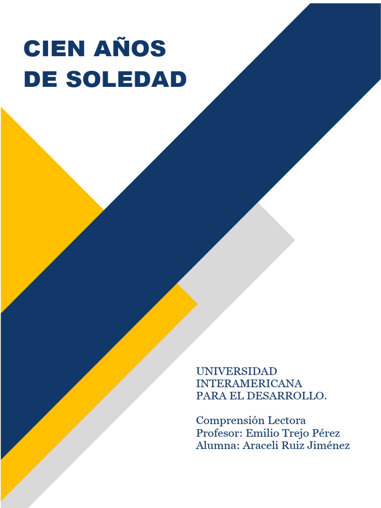 Cien Años de Soledad | PDF